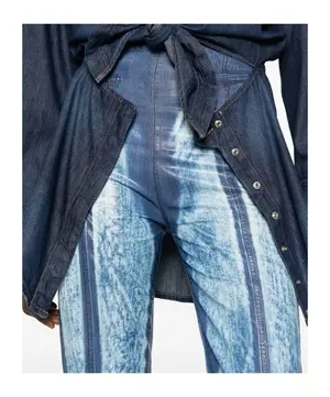 DIESEL® Panelled Jeans