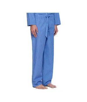 TEKLA Striped Drawstring Pajama Pants