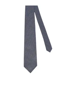 TOM FORD Logo Neck Tie - Gray