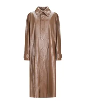 Jil Sander Leather Coats For Women
