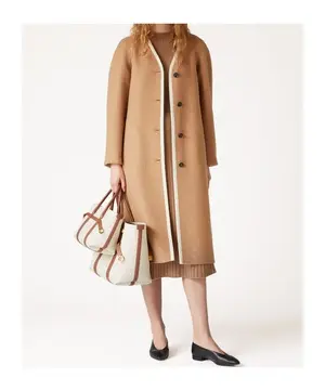 Loro Piana Long-sleeved Cashmere Coat With Belt