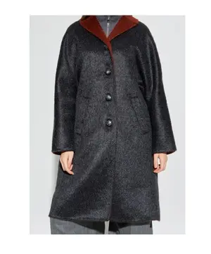Marni Single Breasted Coat - Black