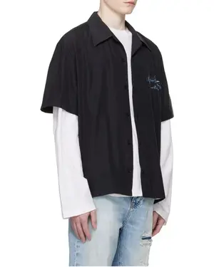 Amiri Logo Camp Shirt