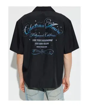 Amiri Logo Camp Shirt