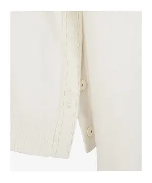Fendi Long-sleeved Knitted Jumper With High Neck