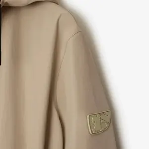 Burberry Drawstring Waist Hooded Trench Coat