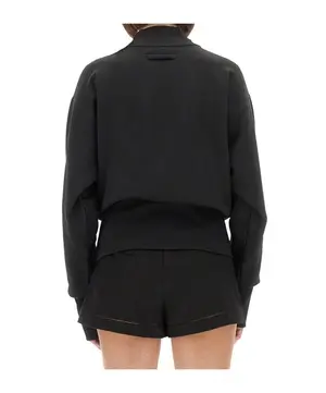 JEAN PAUL GAULTIER Logo Detail High-neck Sweatshirt