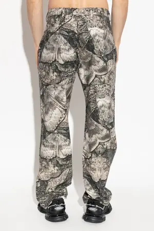 ROA Printed Trousers - Gray