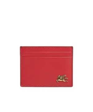 Etro Rectangular Card Bag - Red