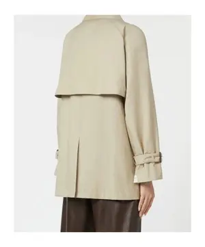 Max Mara Calle Double-breasted Trench Coat - Sand-colored