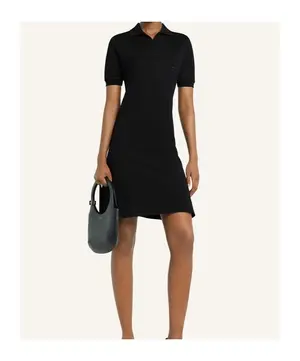COURREGES Courrèges Short Sleeve Polo Mini Dress