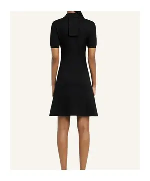 COURREGES Courrèges Short Sleeve Polo Mini Dress