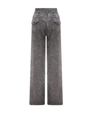 DIESEL® Faded Effect Straight-leg Pants