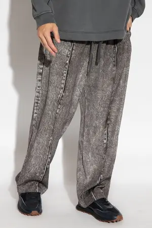 DIESEL® Faded Effect Straight-leg Pants