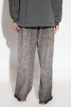 DIESEL® Faded Effect Straight-leg Pants