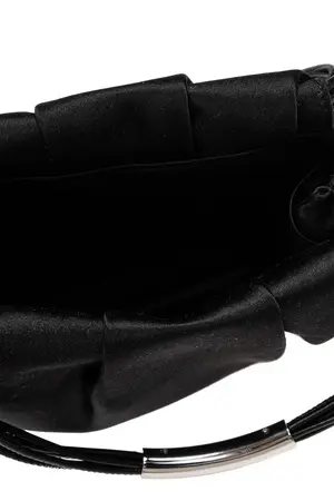 Saint Laurent Logo Detailed Top Handle Bag - Black