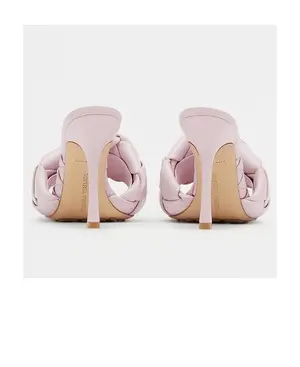 Bottega Veneta Knitted Leather Lido Mules