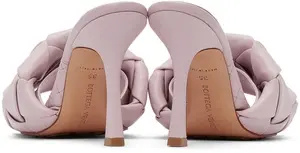 Bottega Veneta Knitted Leather Lido Mules