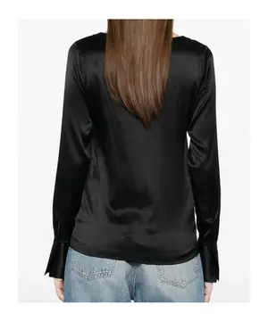 MAZZARELLI Angie Long-sleeve Top - Black