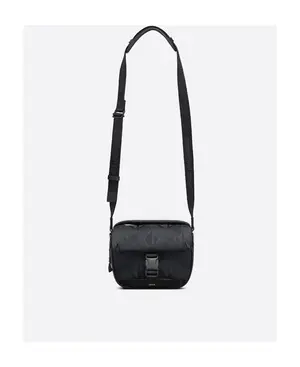 Dior Explorer Messenger Pouch In Cd Diamond Mirage Ski Nylon