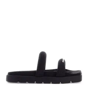 Alexander Wang Jay Denim Square Toe Sandals