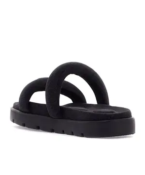 Alexander Wang Jay Denim Square Toe Sandals