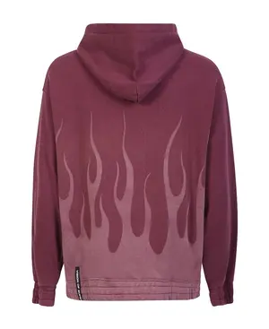VISION OF SUPER Flame Printed Hoodie