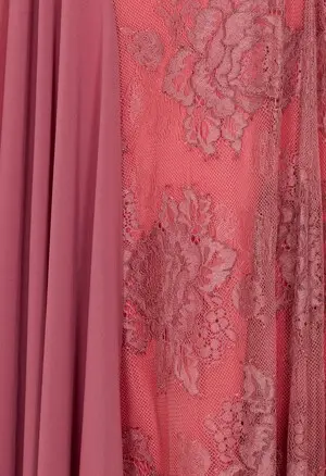 ANIYE BY Spaghetti Strap Lace Panel Maxi Dress