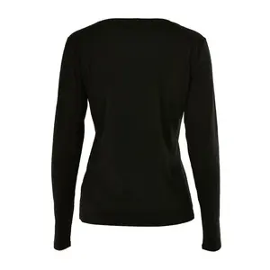 Emporio Armani Embellished Logo Long Sleeve T-shirt