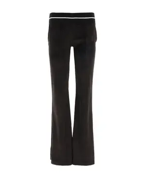 Palm Angels Flared Logo Trim Pants