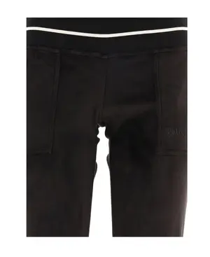 Palm Angels Flared Logo Trim Pants