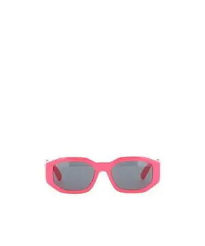 Versace Rectangular Frame Sunglasses - Gray