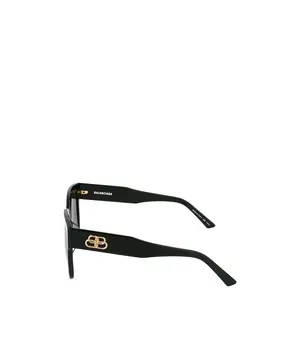 Balenciaga Bb Logo Square Frame Sunglasses