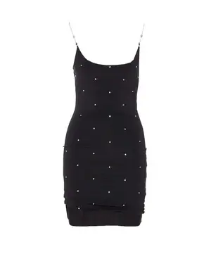 Amiri Embellished Strappy Mini Dress