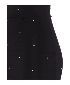 Amiri Embellished Strappy Mini Dress