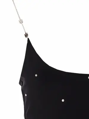 Amiri Embellished Strappy Mini Dress