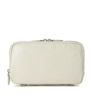 Emporio Armani Logo Detail Clutch - White