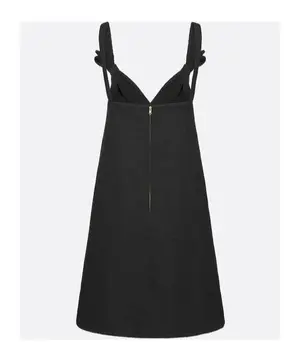 Dior Flared Dress With Bow Detail