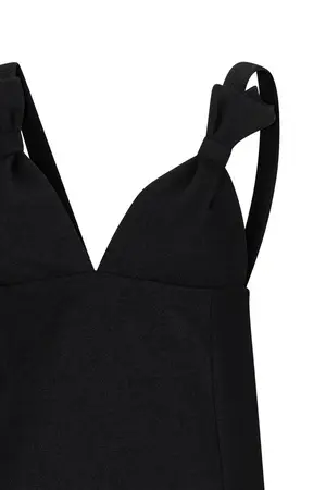 Dior Flared Dress With Bow Detail