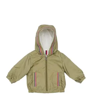Moncler Granduc Hooded Jacket - Nude
