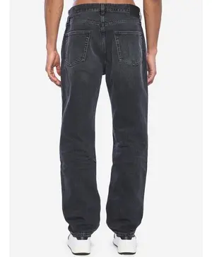 Saint Laurent Long Mick Jeans - Light Gray