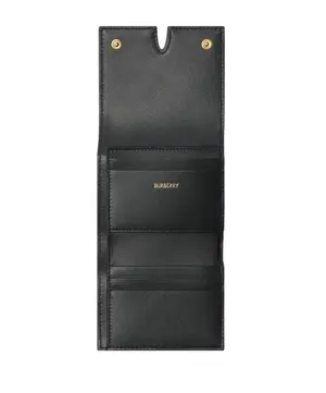 Burberry Vintage Check-printed Snip Folded Wallet
