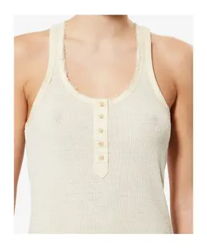 Isabel Marant Étoile Ribbed Tank Top - Off-white