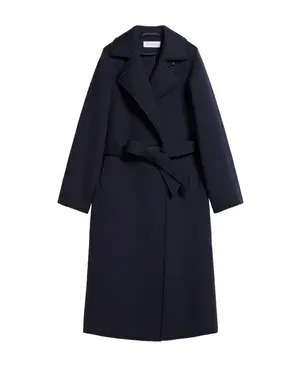 Max Mara Manuela Wool Coat - Dark Blue
