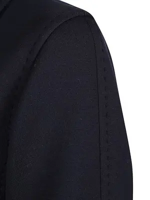 Max Mara Manuela Wool Coat - Dark Blue