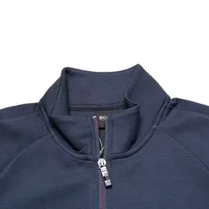 Hugo Boss Zip-up Casual Jacket With Logo Detail