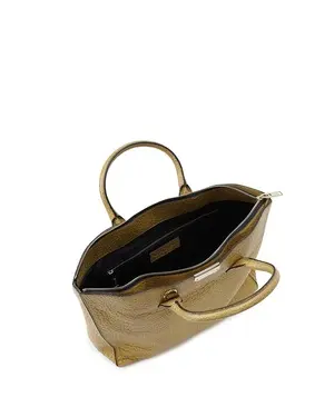 Burberry Crocodile Embossed Handbag