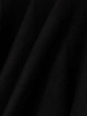 Valentino Garavani Pleated High-neck Mini Dress