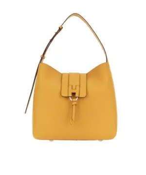 Hogan Silver Tone Shoulder Bags