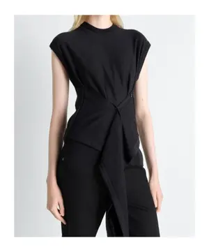 LEMAIRE Sleeveless Buttoned Knitted Top